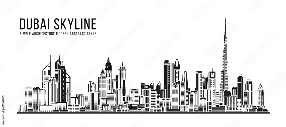 Simple Cityscape Art