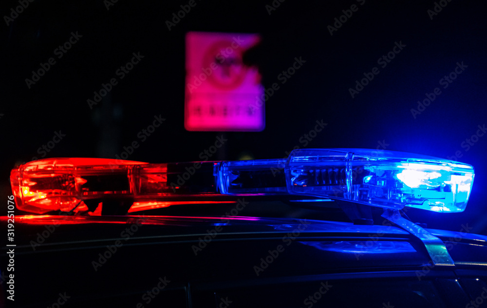 Photo Shenzhen - Flashing Beacon of chineses police car, Michael ...