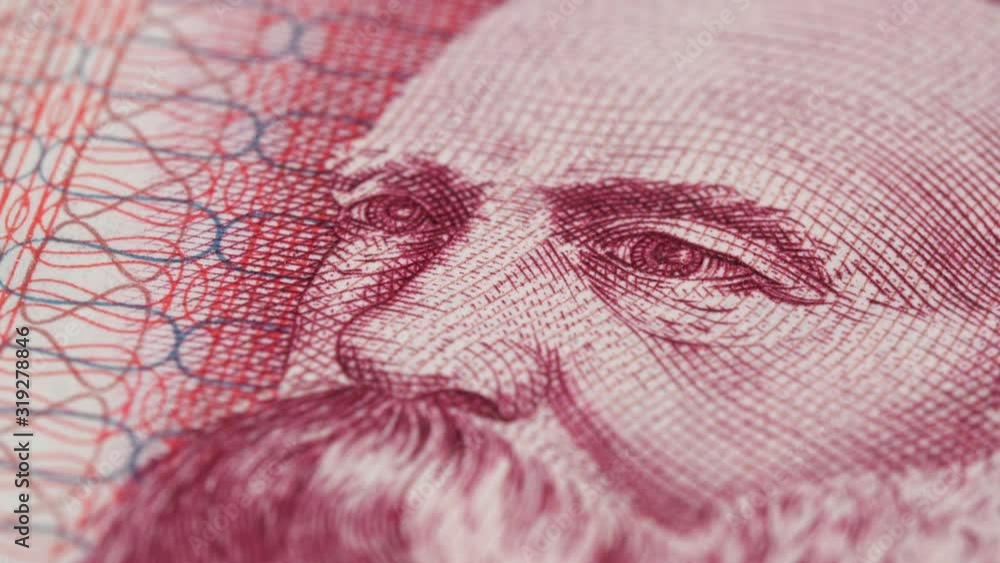Video „Friedrich Engels on East German banknote macro rotating. Famous ...