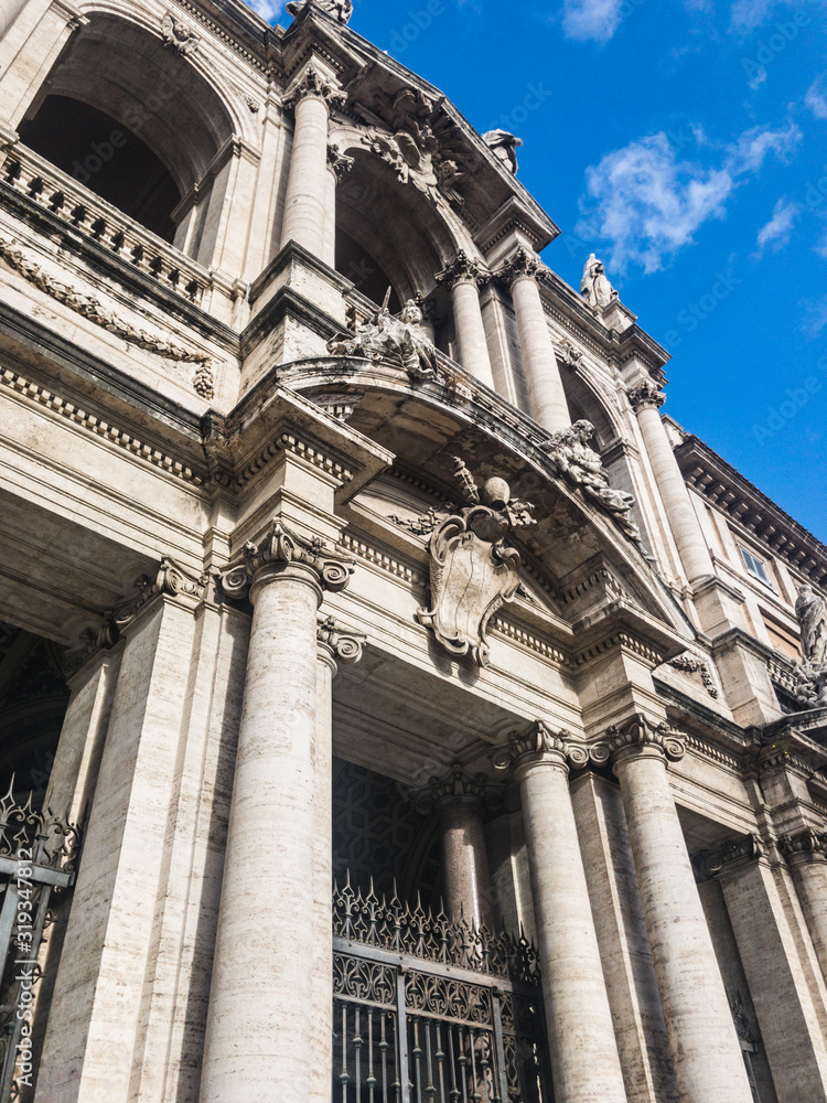 Basilica of Saint Mary Major or church of Santa Maria Maggiore, a Papal ...