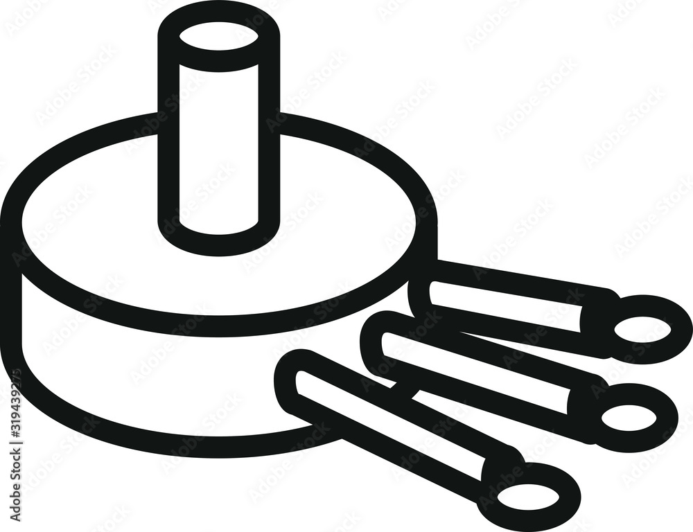 Potentiometer icon, vector illustration Stock Vector | Adobe Stock