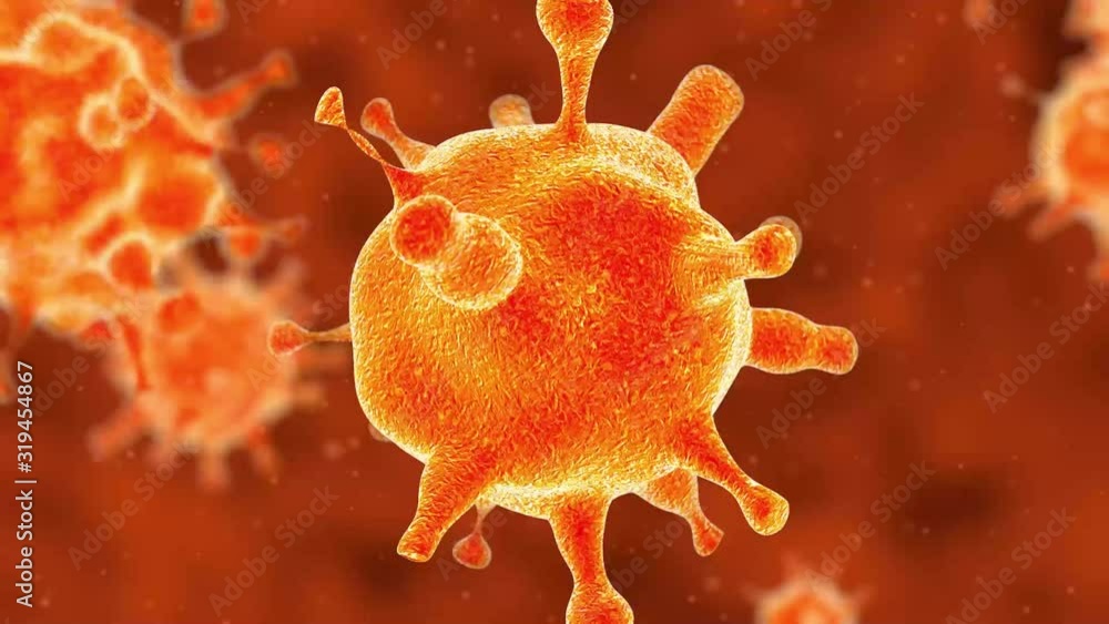 Virus, Coronavirus outbreak contagious infection Stock Video | Adobe Stock