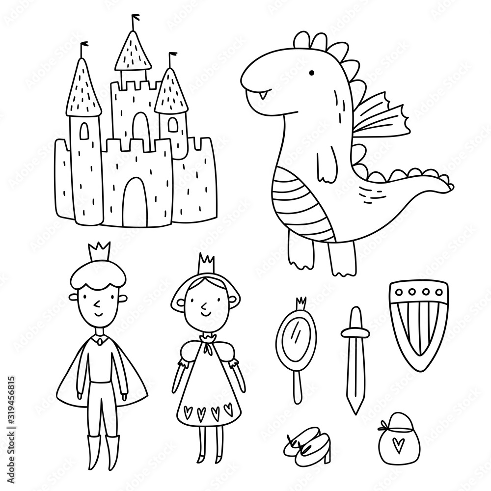Fairytale Prince Drawings