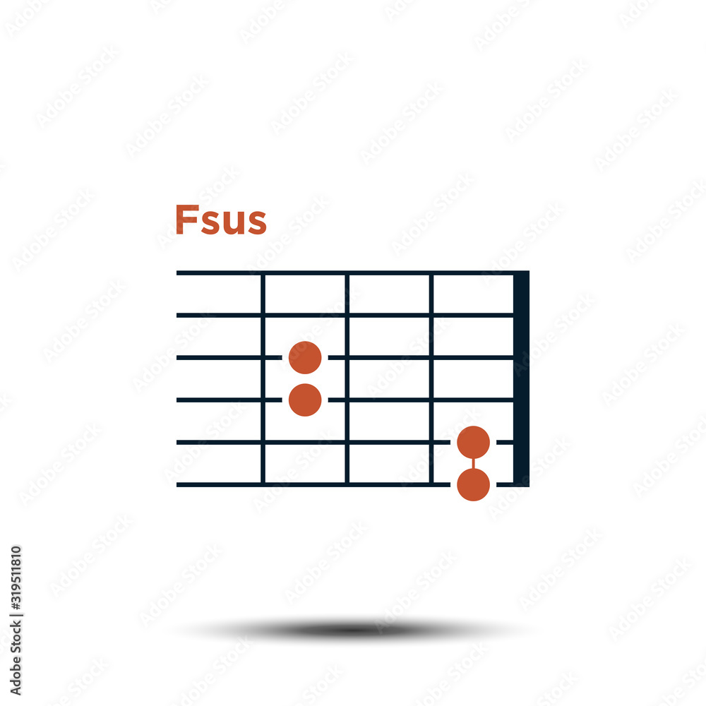 F Sus Guitar Chord