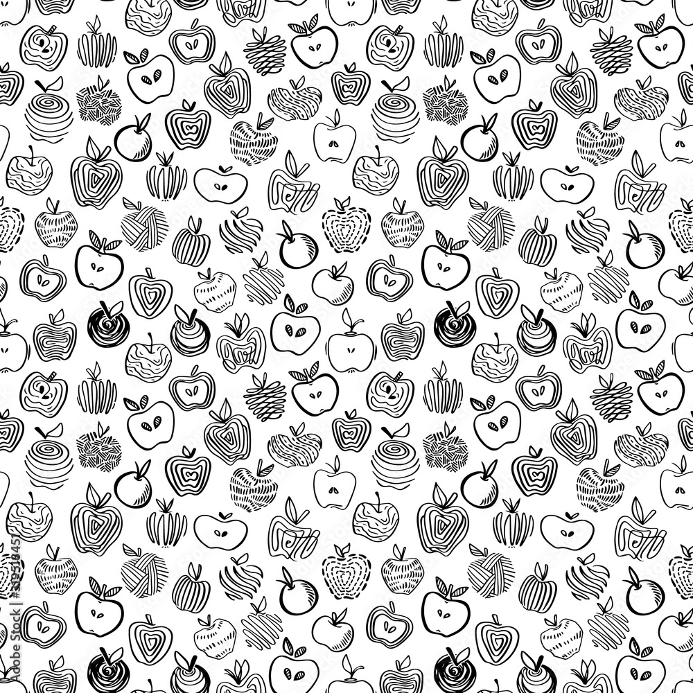 Cute Black And White Pattern Background