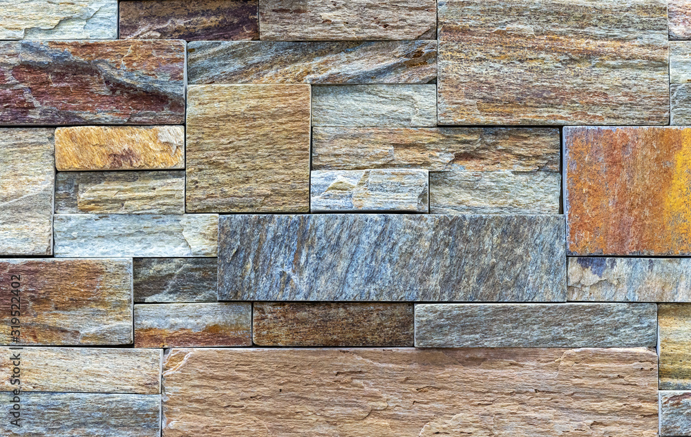 Blocks from a natural finishing stone. Quartz stone texture for room ...