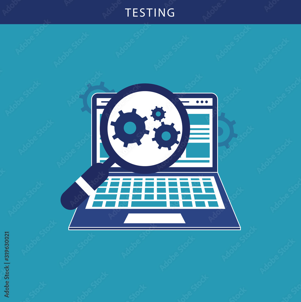 Functional Testing Software Development Process Methodology Stock