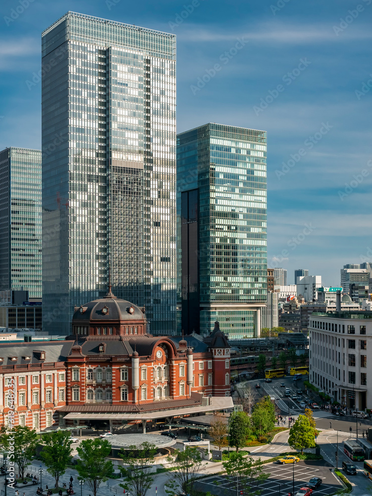Tokyo station Landmark Architecture Historical Railway station with ...