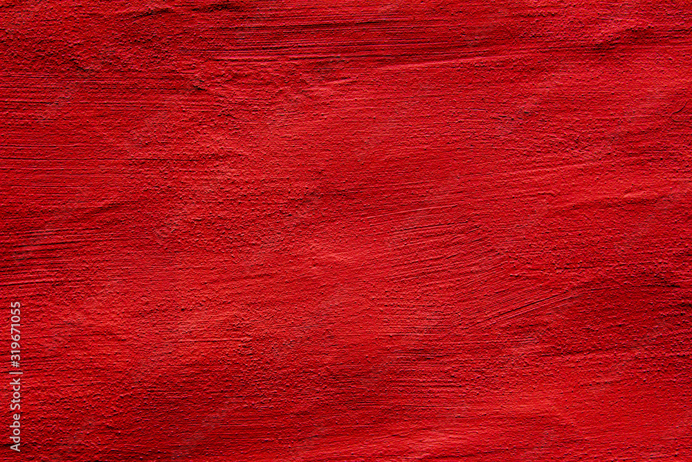 Red colored wall texture background with textures of different shades ...
