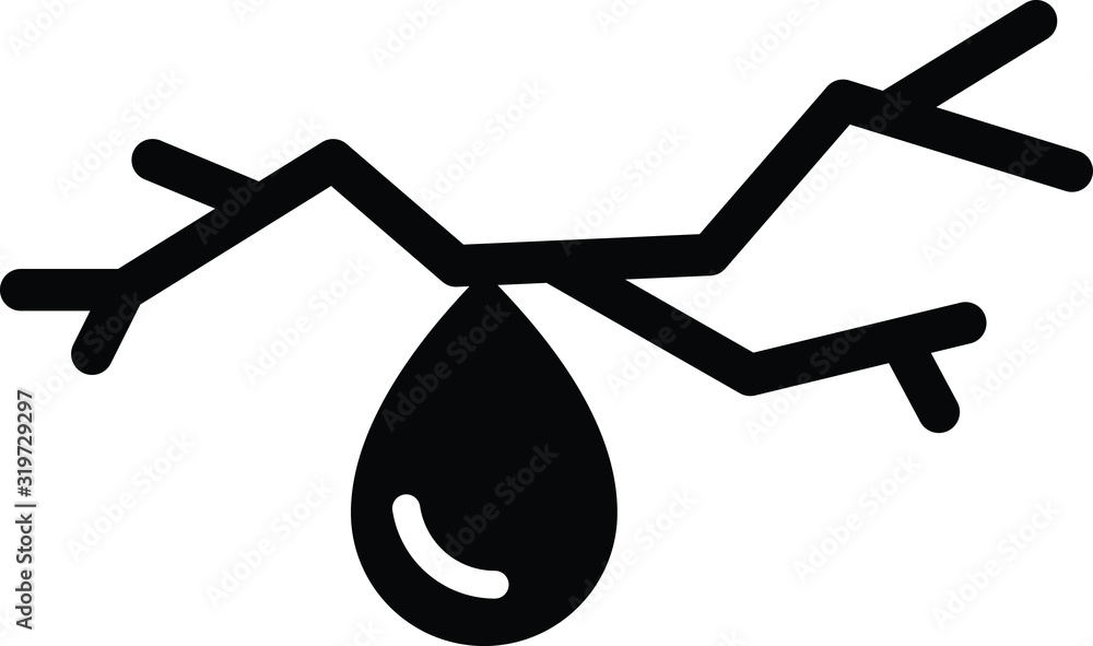 Roof leak icon Stock Vector | Adobe Stock