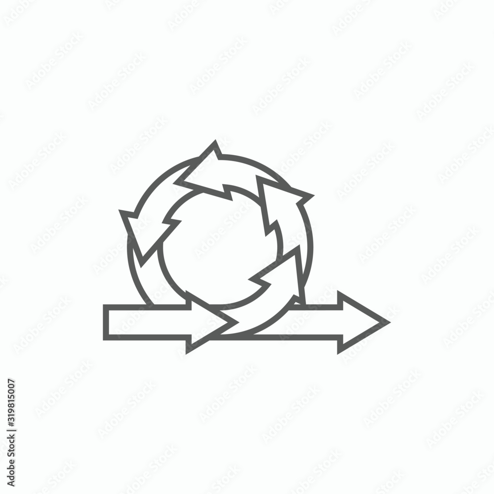 agile development icon Stock Vector | Adobe Stock