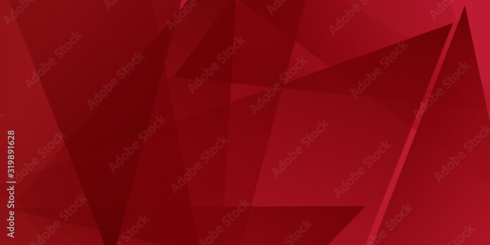 Red triangle abstract presentation background. Red abstract background ...