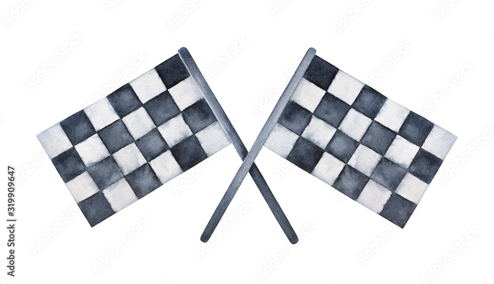 Finish Line Flag Clip Art