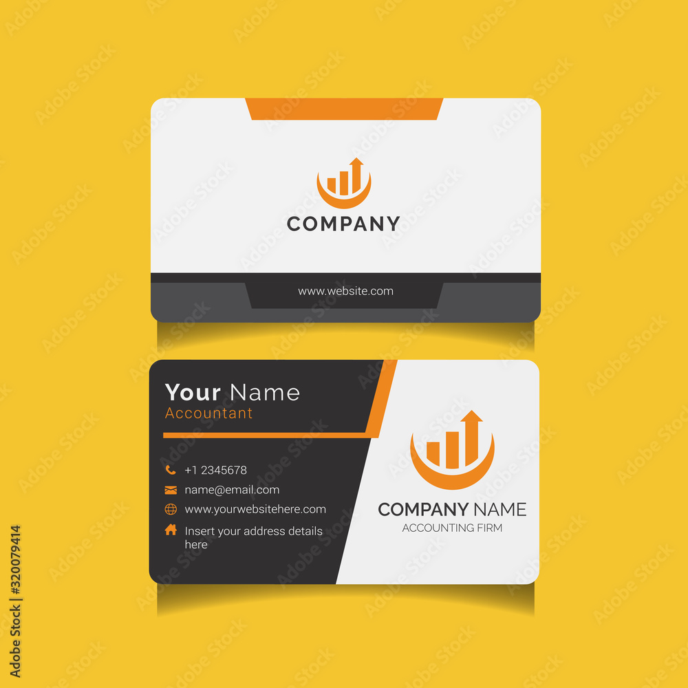 Chartered Accountant Visiting Card Sample