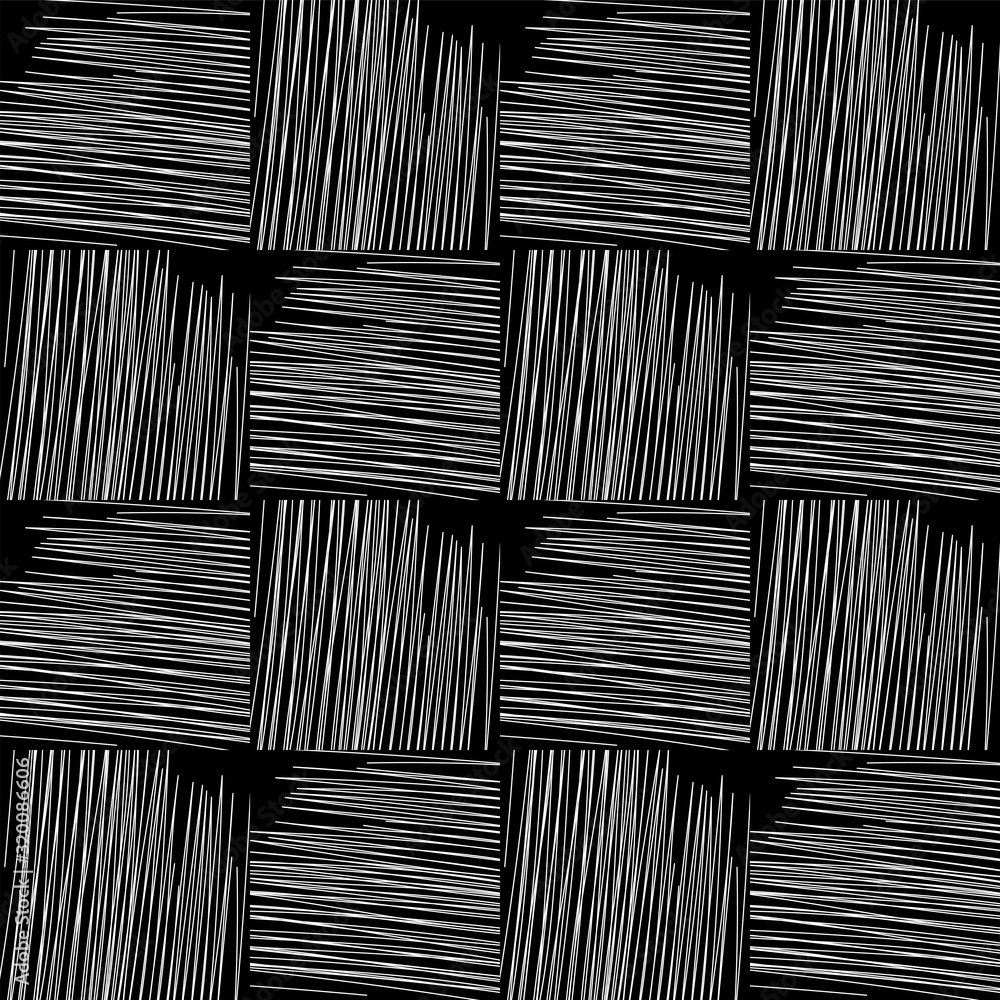 Seamless checked pattern. Hatching lines texture. Stock Vector | Adobe ...