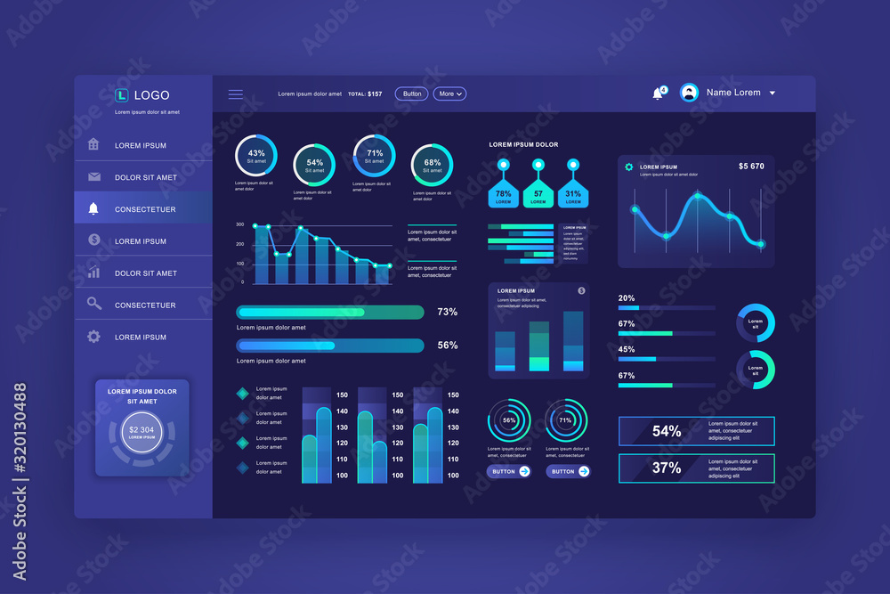Poster Dashboard UI – Wall Art | UkPosters