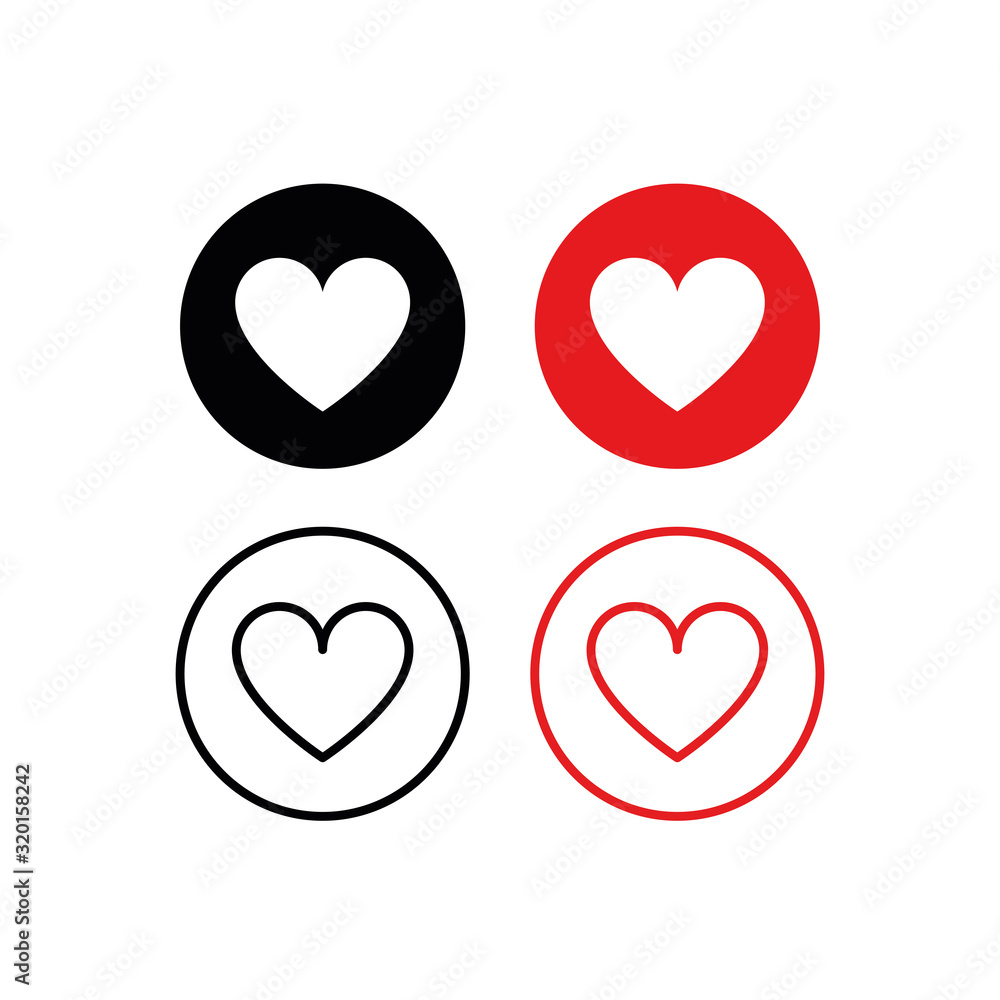 Like Heart Icon