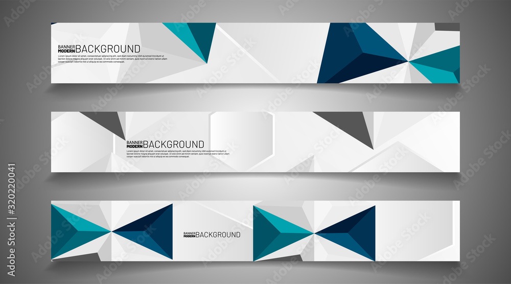 Set banner background for your design. vector graphic design ...