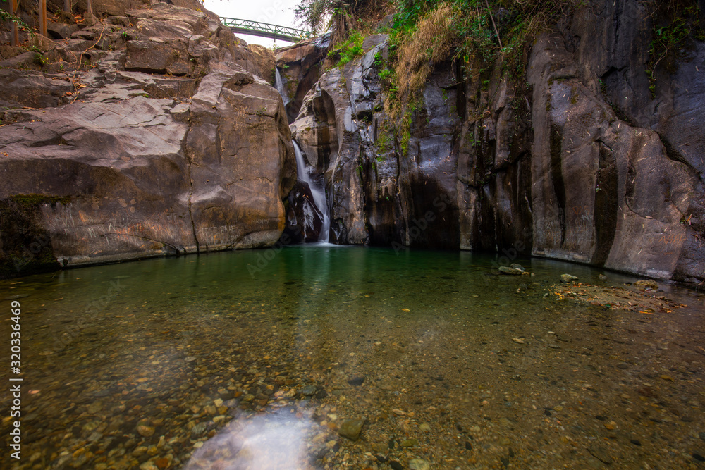 Kerala kundu Waterfalls Karuvarukundu Kerala India. Stock Photo | Adobe ...