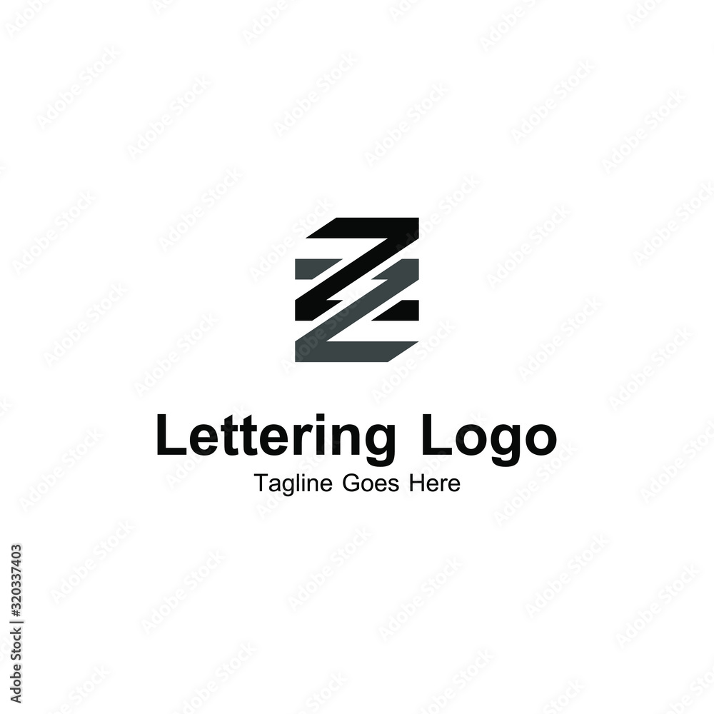 Letter ZZ Design Inspiration and Idea Logo for Branding Company Stock ...