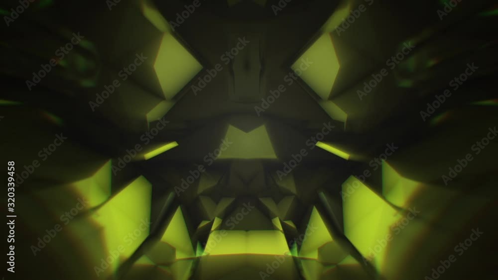 illuminated colorful LED effect with multiple formations of shapes, for ...