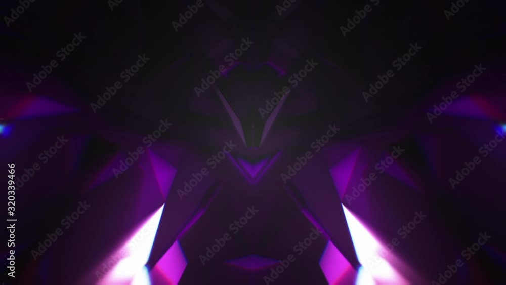 illuminated colorful LED effect with multiple formations of shapes, for ...