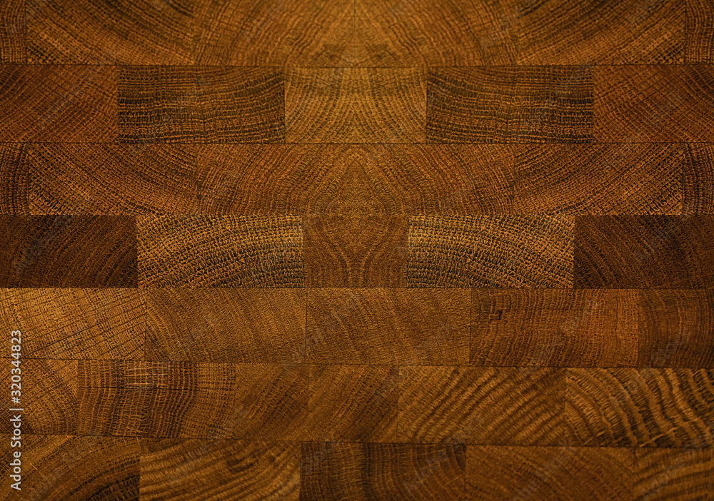 Wooden texture of glued beam. Laminate textures, cutting boards ...