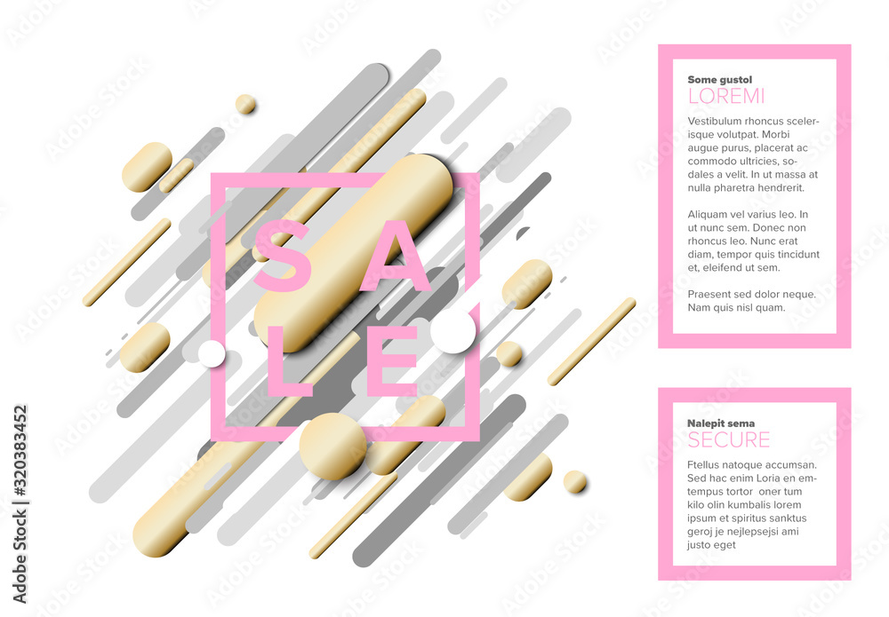 Sale Flyer Layout Stock Template | Adobe Stock