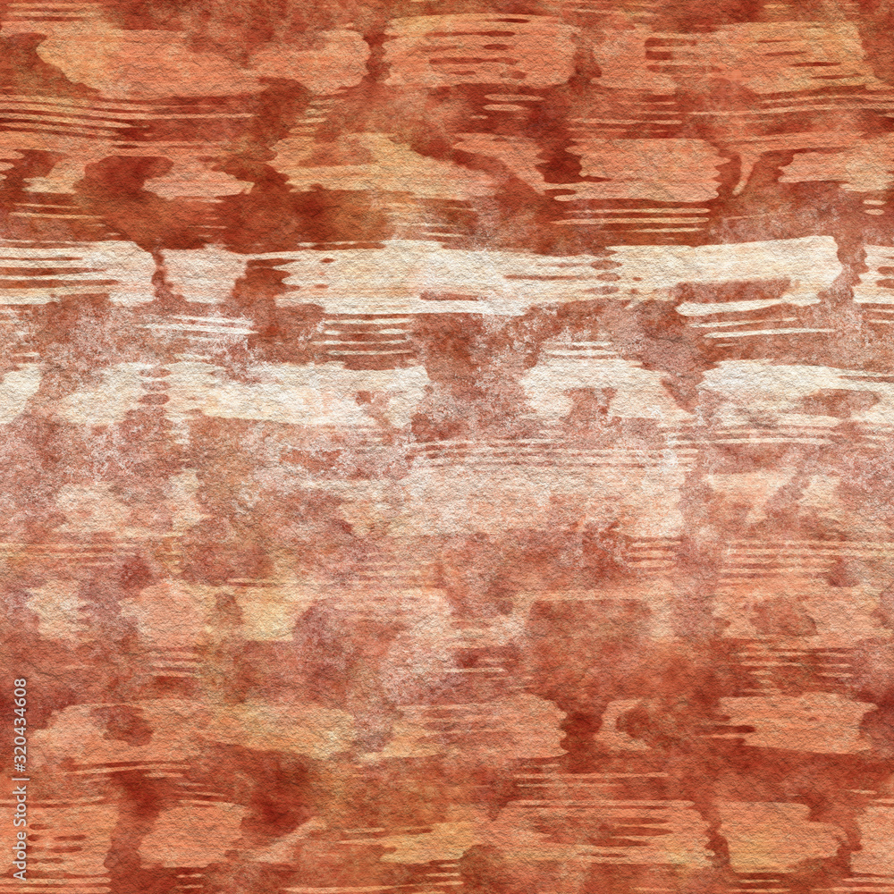 Seamless terracotta texture. Bumpy red clay terra cotta pot baked earth ...