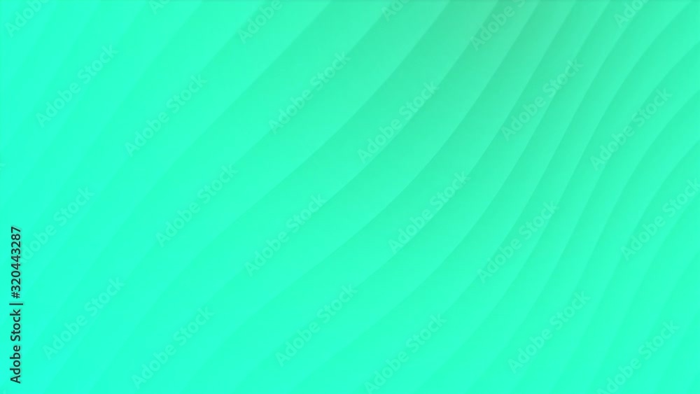 Vidéo Stock Rows or lines dynamic waving and distorting. Turquoise ...
