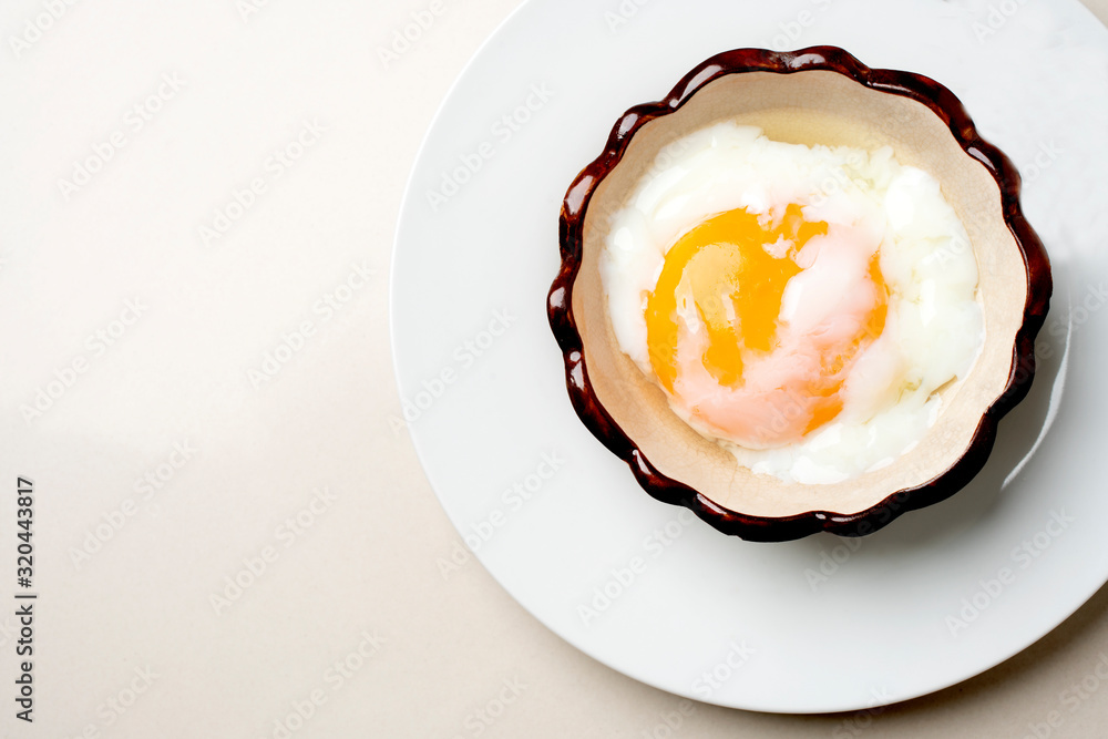 Japanese onsen egg.Onsen Hot Spring Eggs in National Park Chae Son ...