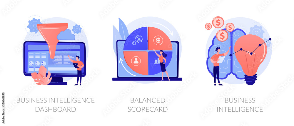 Business Intelligence Dashboard Icon
