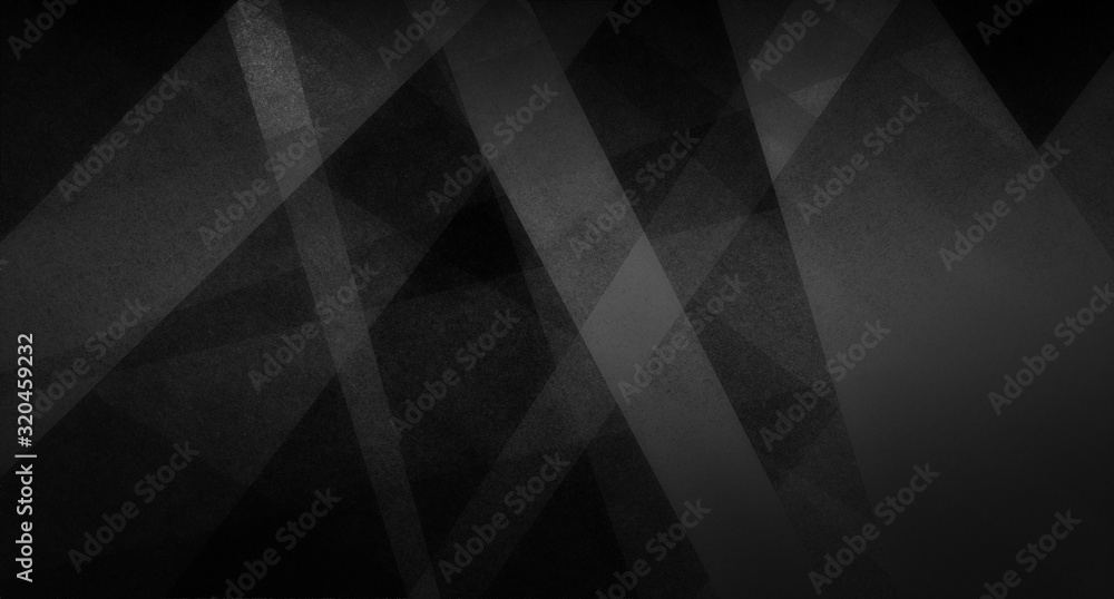 Abstract black and white modern art background design with transparent ...