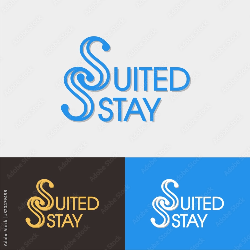 SS letters logo for your company Stock Vector | Adobe Stock