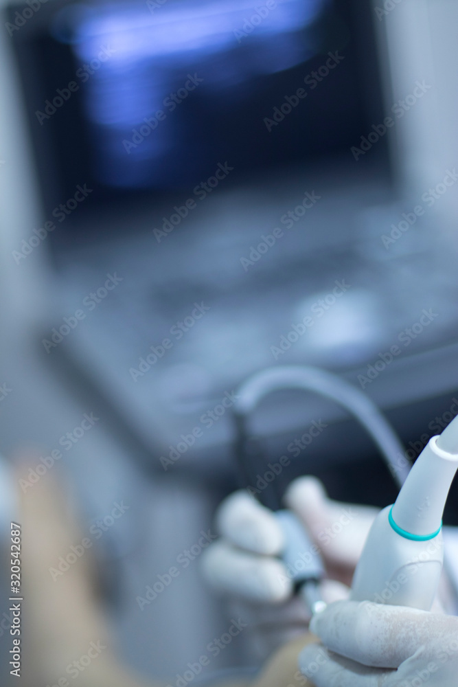 EPI dry needling ultrasound scan Stock Photo | Adobe Stock