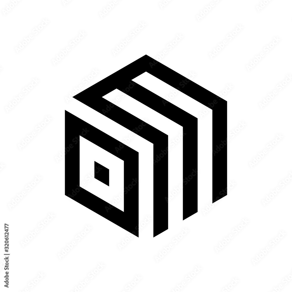 OM letter logo vektor icon template Stock Vector | Adobe Stock