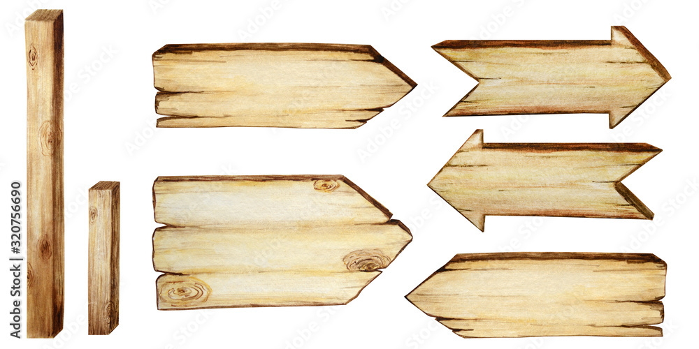 Old Painted Wooden Signs