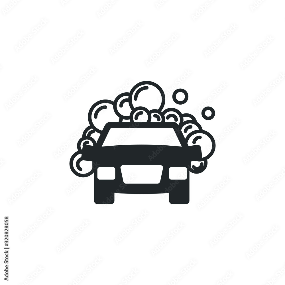 Car Wash Icon Template Color Editable Clean Car Wash Symbol Vector car-wash-icon-template-color-editable-clean-car-wash-symbol-vector