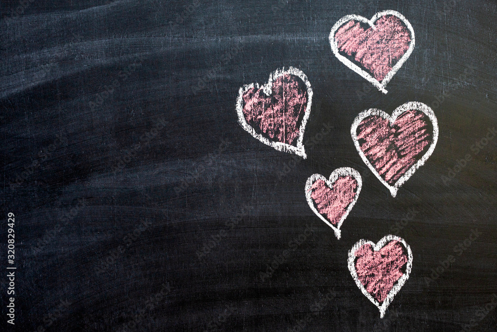 Chalkboard Heart Art