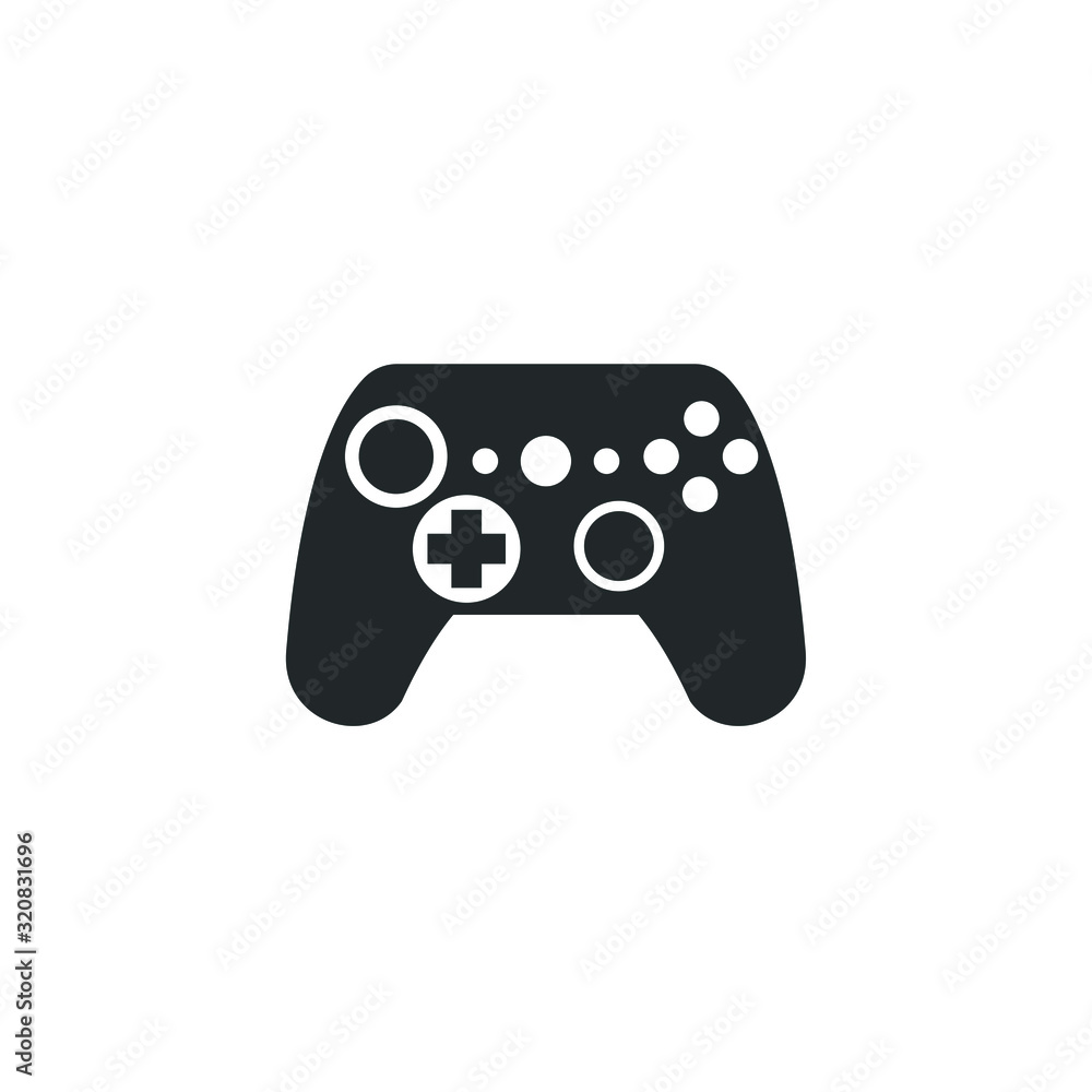 game controler icon template color editable. Gamepad symbol vector sign ...