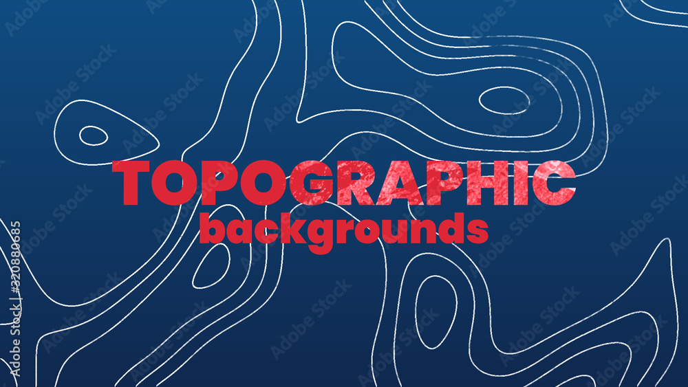 Topographic Backgrounds Stock Template | Adobe Stock