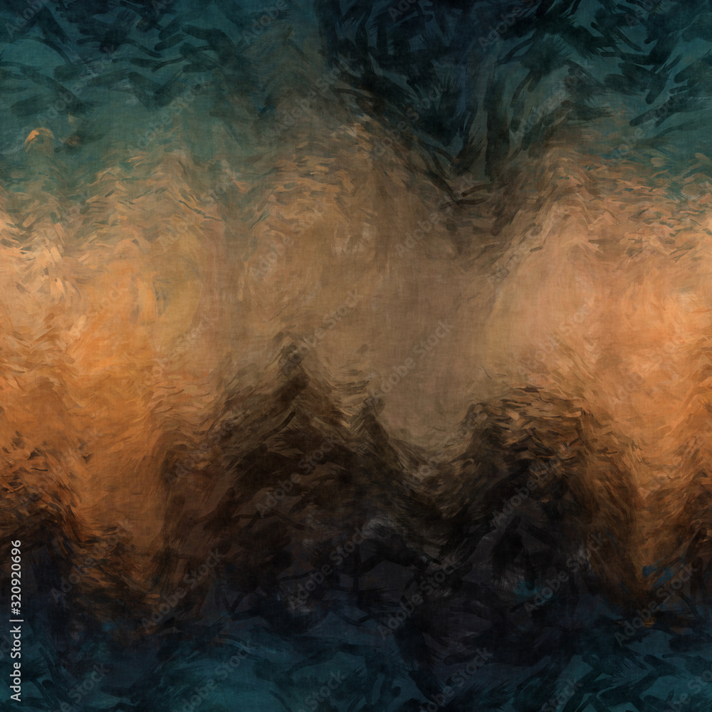 ภาพประกอบสต็อก Vivid painted brushed degrade blur ombre radiant surreal ...