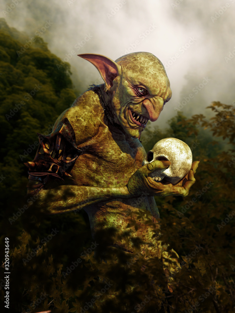 Goblin Stock-Illustration | Adobe Stock