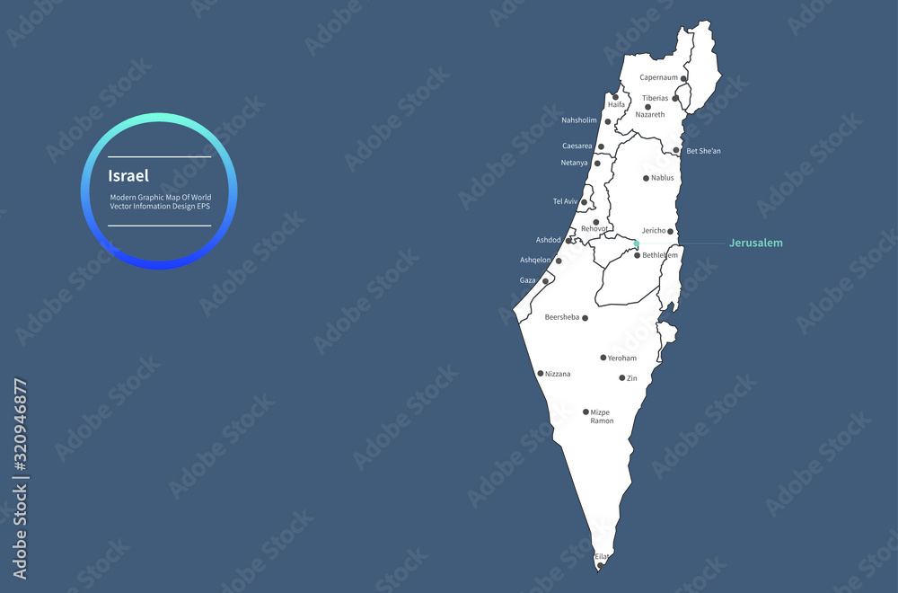arab countries map. middle east countries map. israel map. Stock Vector ...