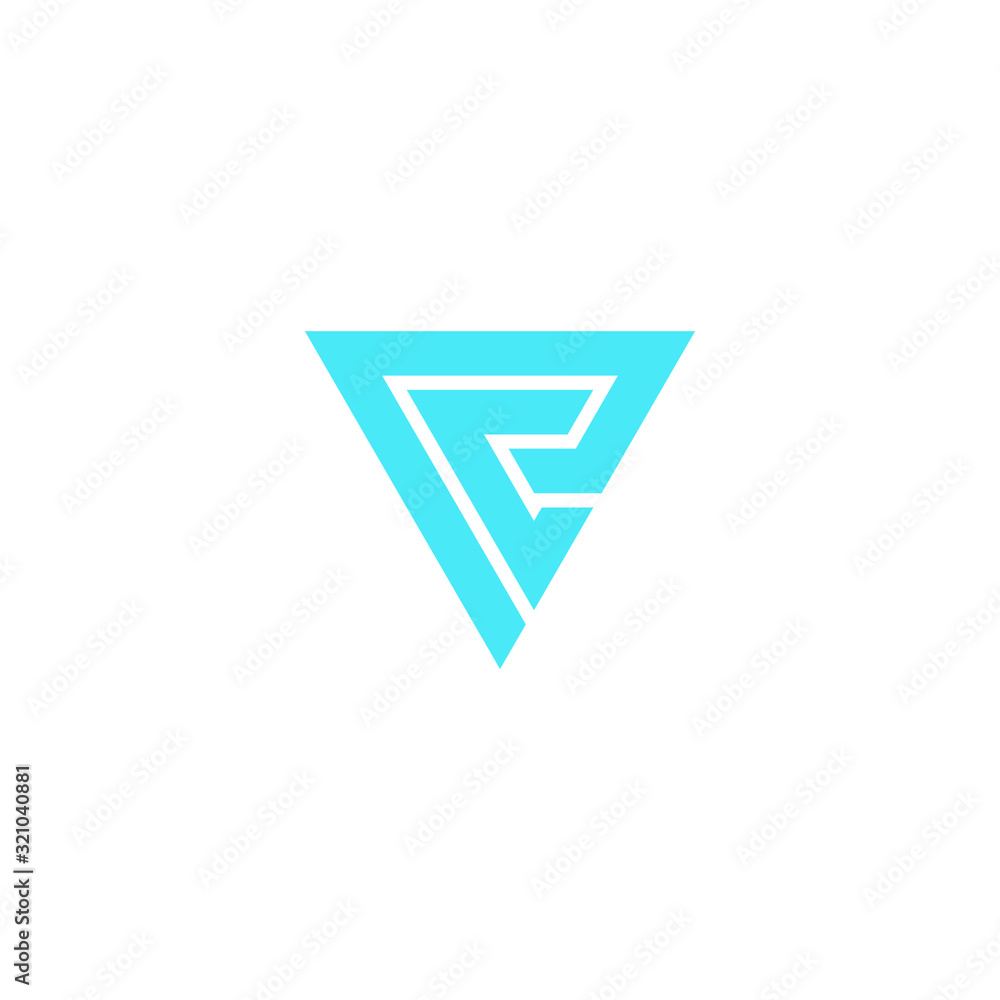 pc logo initial creative design Stock Vector | Adobe Stock