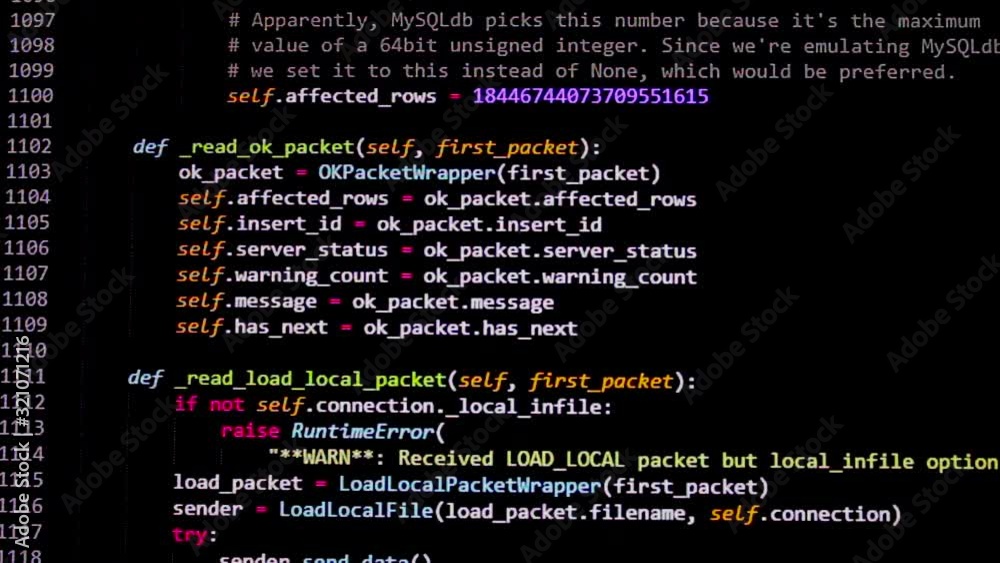 Developer Software Source Code Screen Programming Code Writing Script 3851