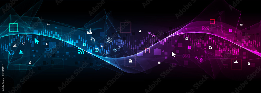 banner, sfondo, grafica, informatica, Stock Illustration | Adobe Stock