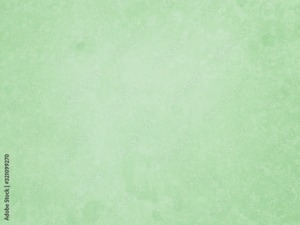 Pastel green background texture with faint marbled distressed vintage ...