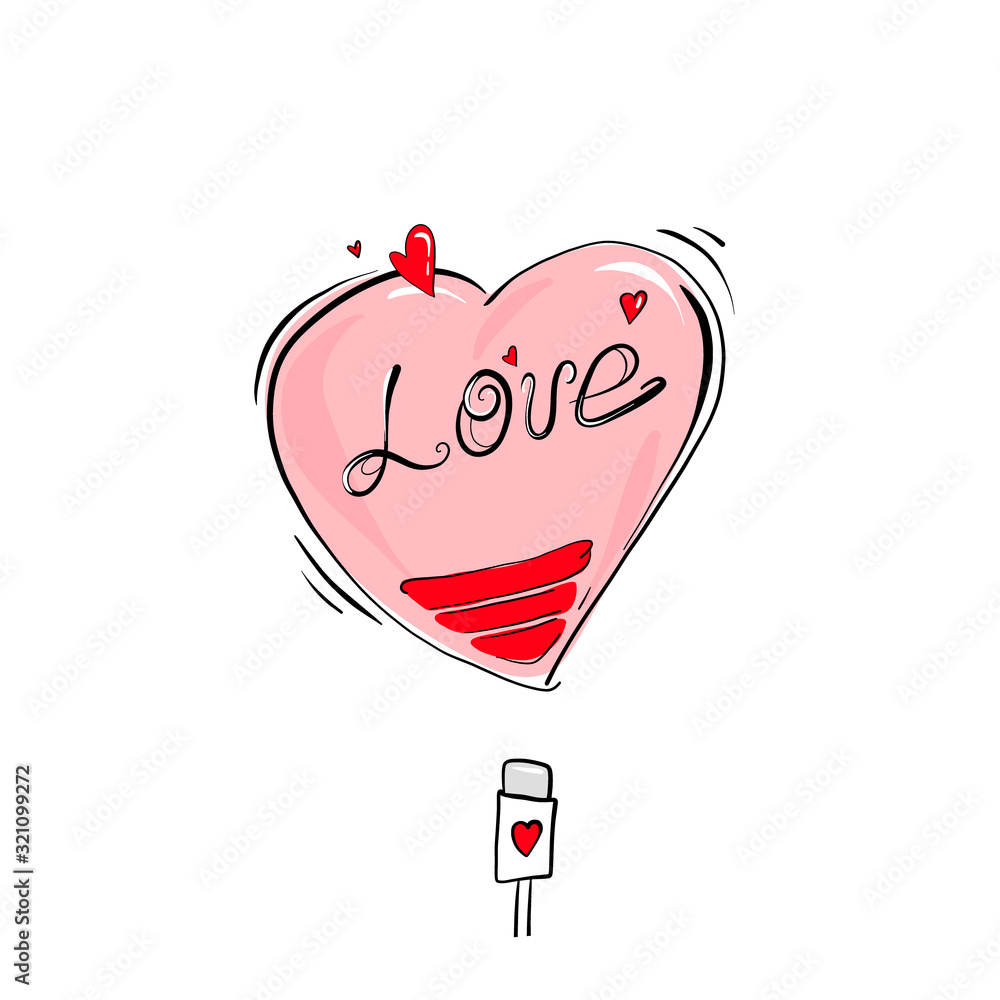 Sick Heart Drawing