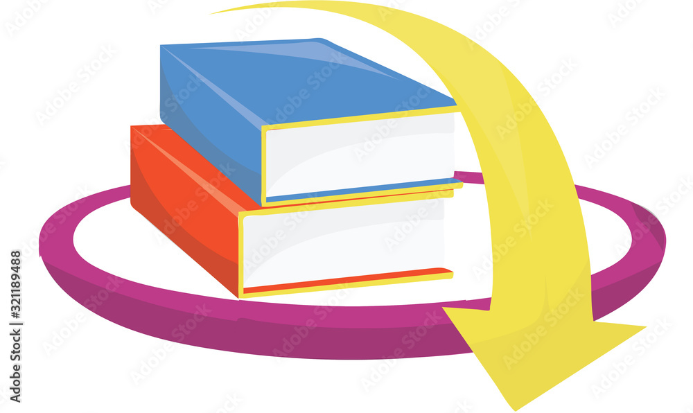 Return Library Books Clip Art